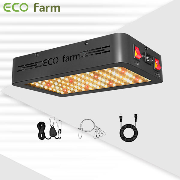 Eco Farm 120/216/480W Full Spectrum LED Grow Light for Indoor Plants ...