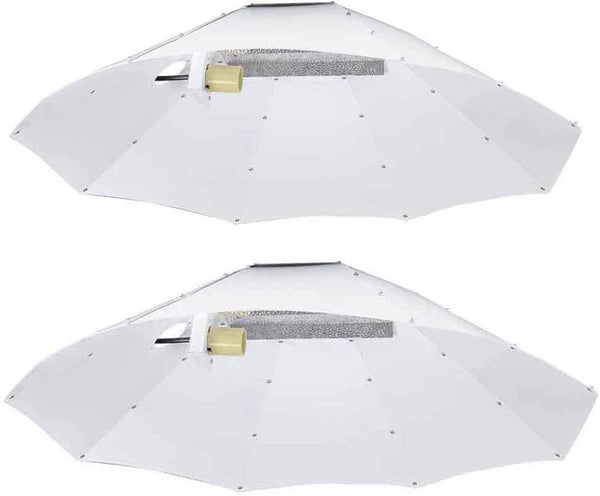 ECO Farm 42'' HPS MH Round Umbrella Parabolic Reflector Single Ended ...
