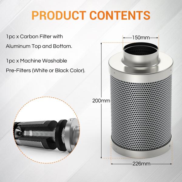 Best Spider Farmer Fan & Filter Bundle 6 Inch Inline Fan for Sale ...