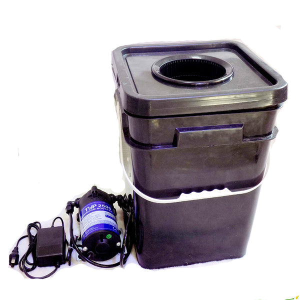 ECO Farm 15 liter Single Square Pot DWC hydroponics Cloner Bucket ...