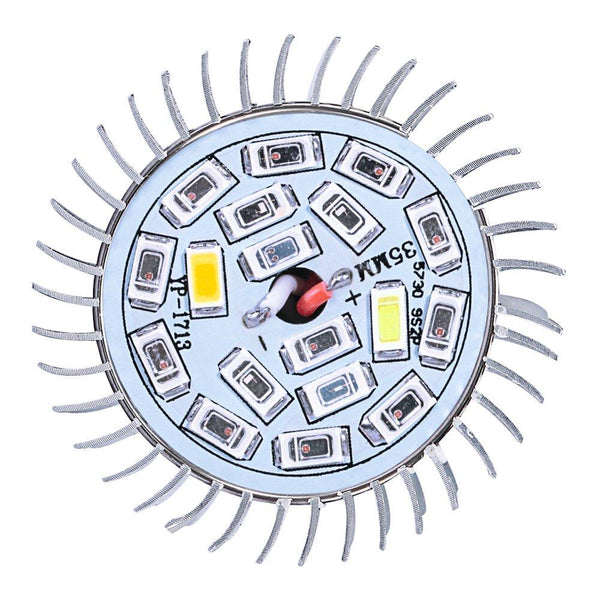 King-Mini 9W LED Grow Light Full Spectrum Blub for Indoor Plants ...